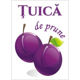 Eticheta autoadeziva/cartonata pentru sticle si borcane, cod E101 ...