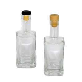 Sticla 250 ml Patrata, cod ST269 - Sticle si Borcane | First Event